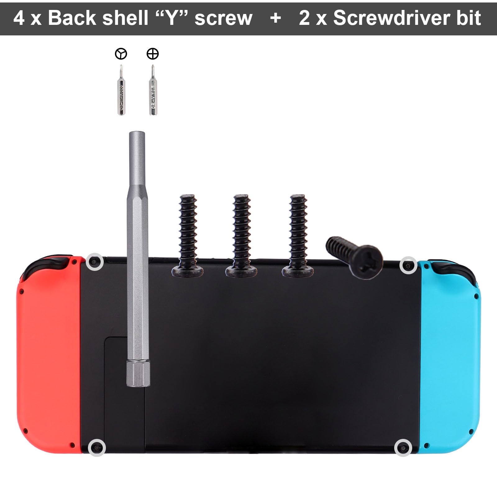 Snapklik.com : Ikpek 4-Pack USB C Port Replacement For Nintendo Switch ...