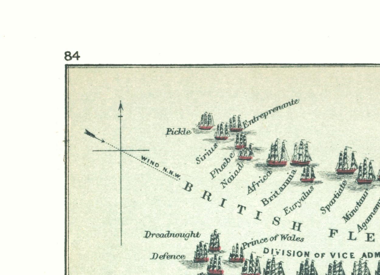 Battle Of Trafalgar Map Turner's 'The Battle Of Trafalgar': A Maligned