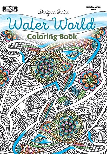 Adult Coloring - Designer Series - Water World: Kappa Books Publishers ...