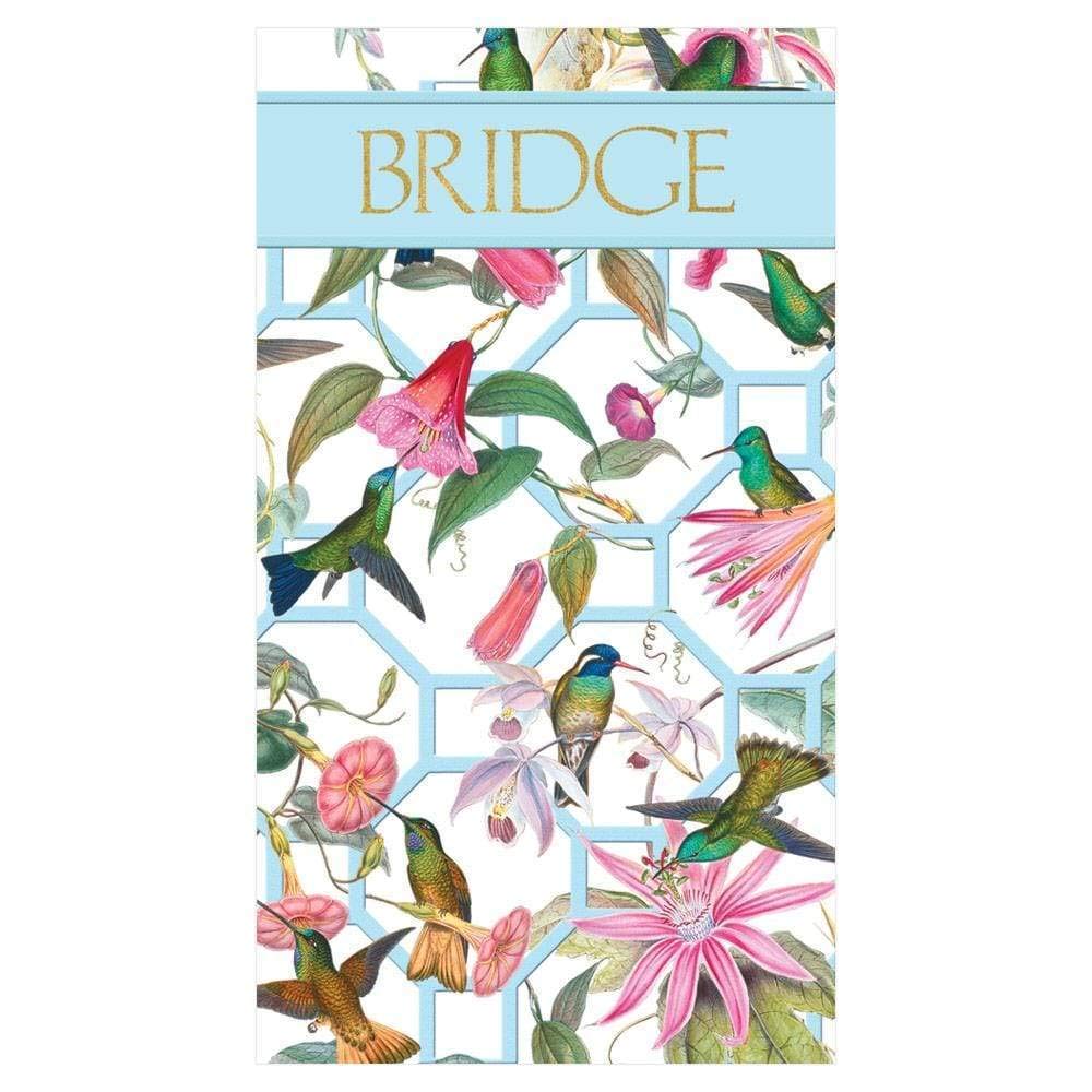 Amazon.com: Caspari Hummingbird Trellis Bridge Score Pad - Three Pads ...