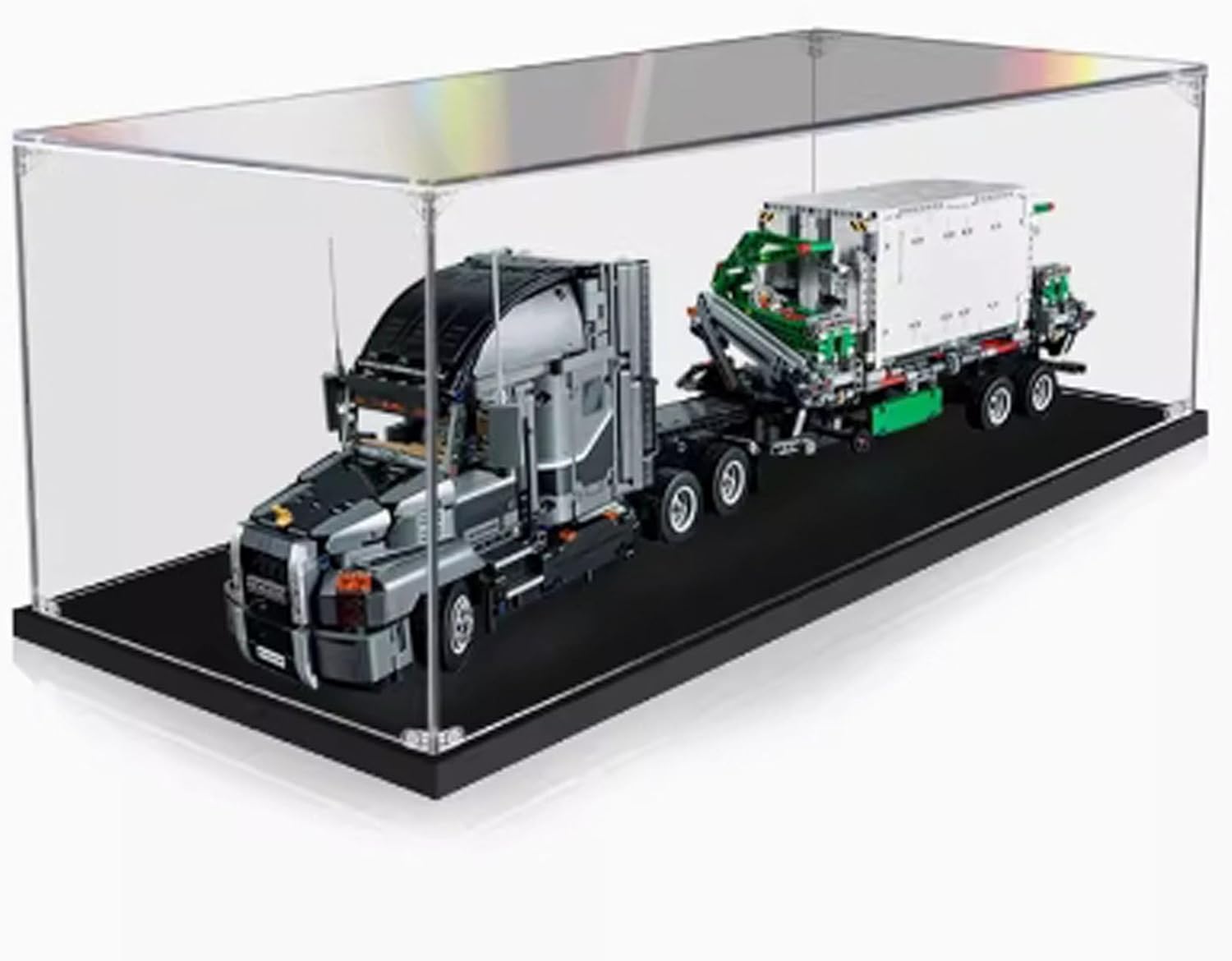 Amazon.com: HAIWENFEIQI Acrylic Display Case for Lego Truck 42078 ...