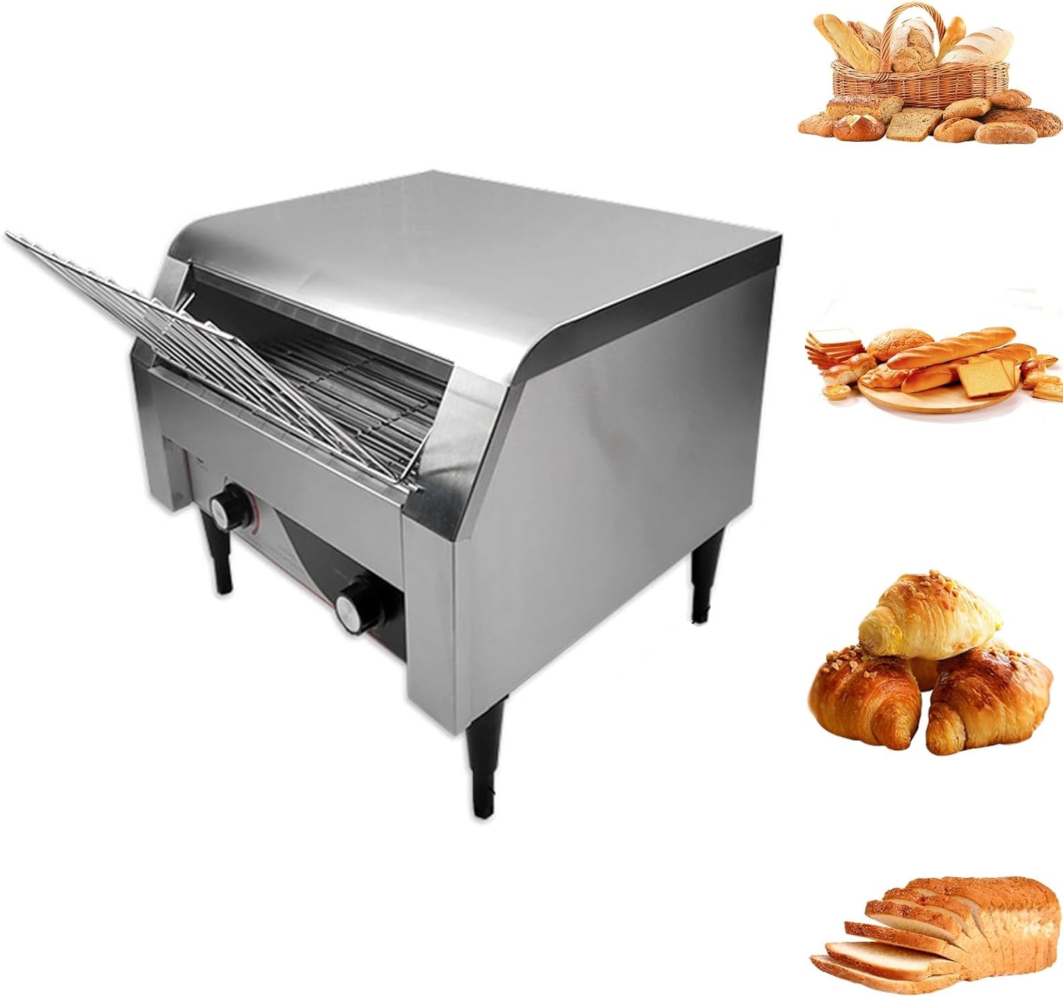 Conveyor Toaster 150/300/450 Slices/Hour Commercial Toaster for ...