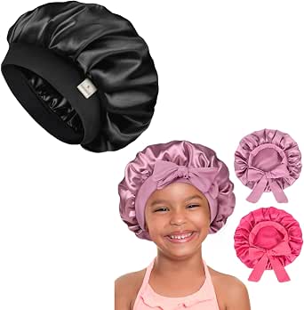 Amazon.com: YANIBEST Bonnet for Men Hair Bonnet for Sleeping Silk ...
