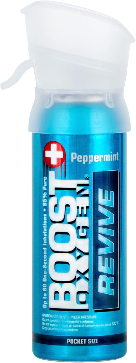 Amazon.com: Boost Oxygen Pocket Size Peppermint 3 Liter Canister | All ...