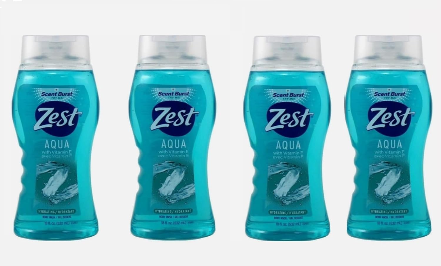Amazon.com : Zest Aqua Body Wash, 18 Oz (Pack Of 4) : Beauty & Personal ...