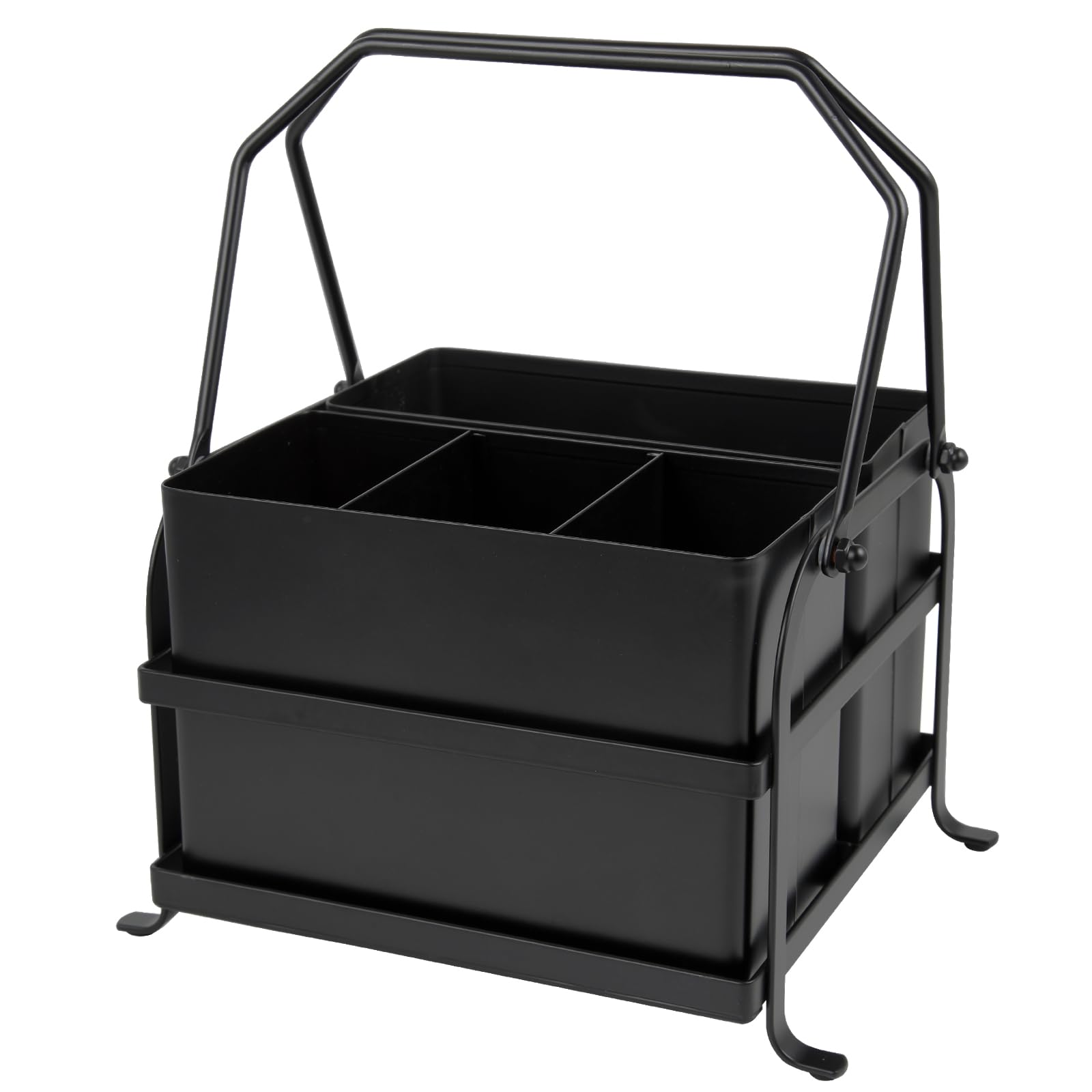 NelyBet Silverware Caddy Utensil Holder With Handle ,Outdoor Silverware ...