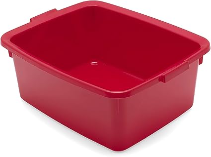 Addis Large Washing Up Bowl in Roasted Red 12L Capacity : Amazon.co.uk ...