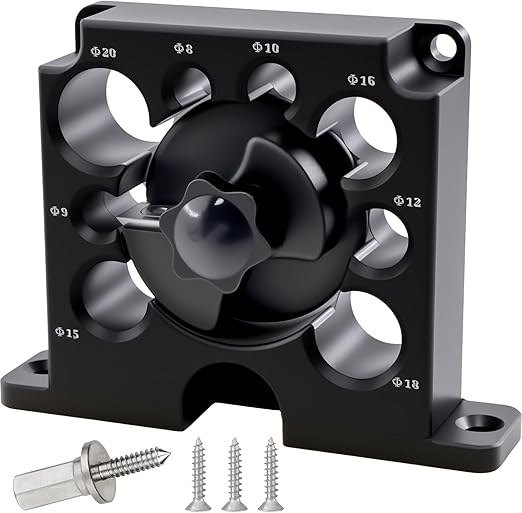 Dowel Maker Jig, 8-20mm Adjustable Carbide Insert Woodworking Round Rod ...