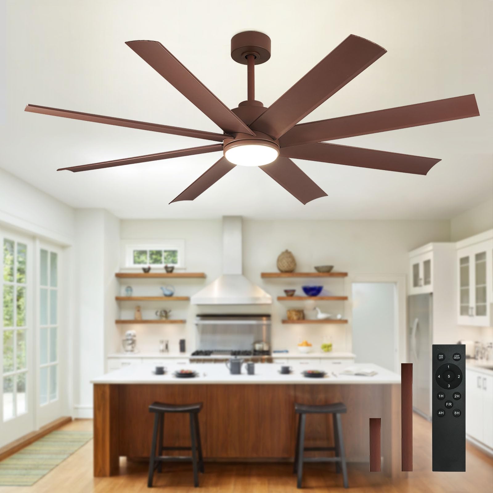 Brown Ceiling Fan