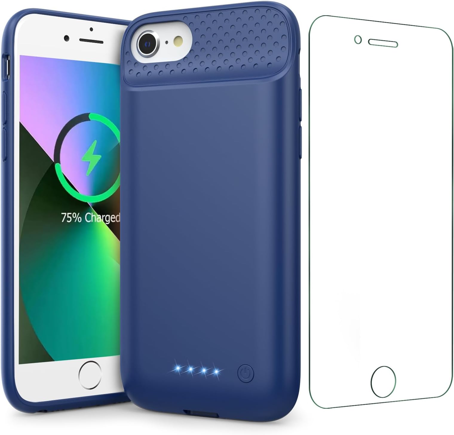 Amazon.com: Battery Case for iPhone 6/6s/7/8/SE(2022/2020)(6.1 Inch ...