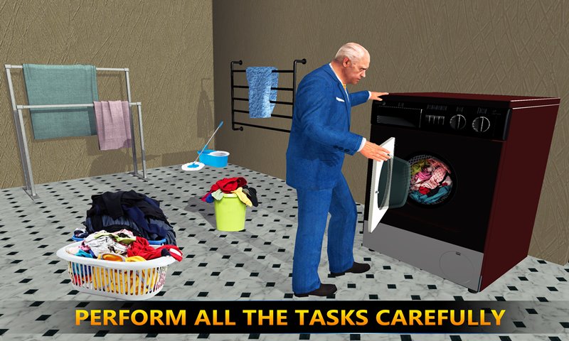 Virtual Grandpa Simulator Happy Family Games:Amazon.com:Appstore for ...
