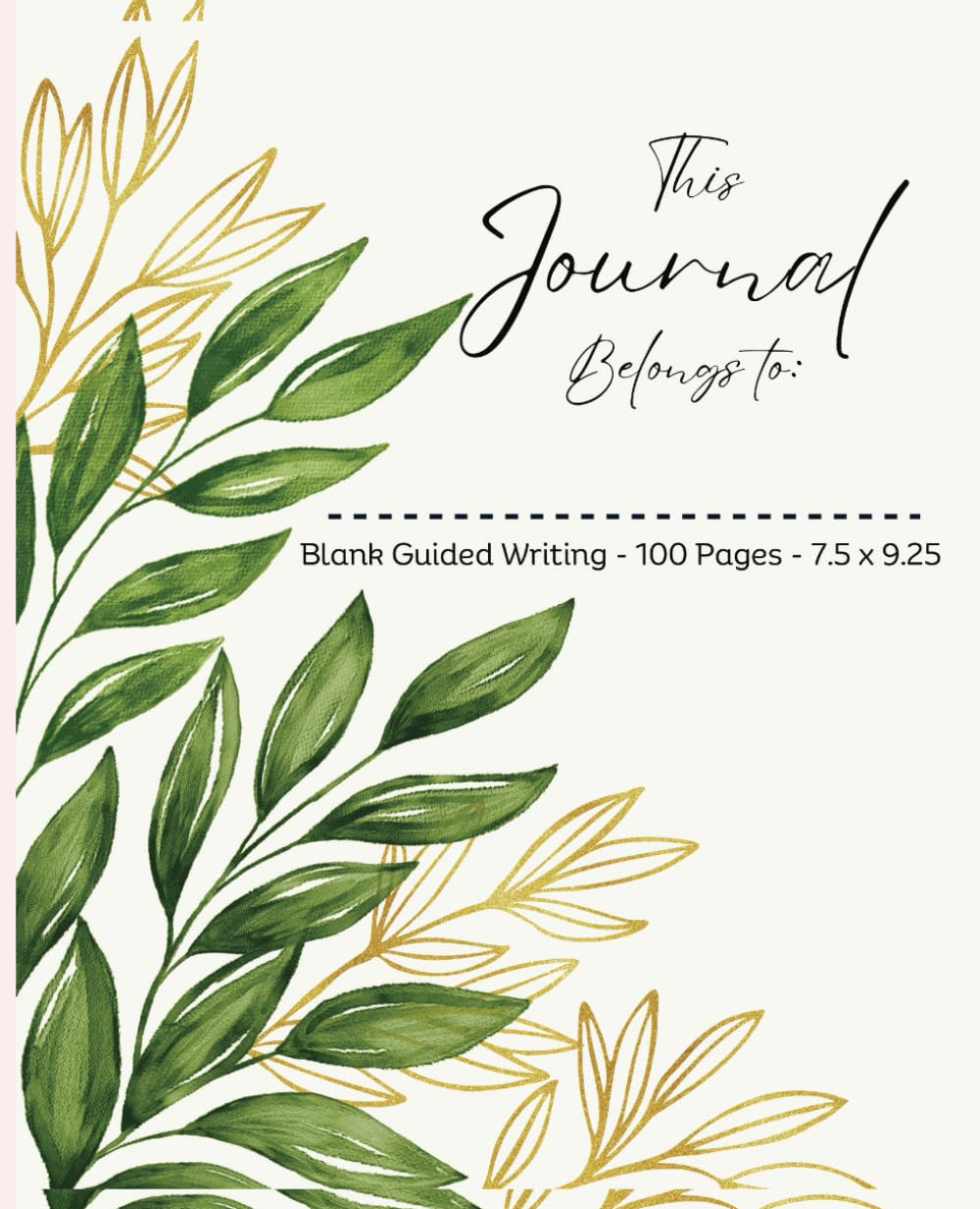 Daily Guided Journal: Boho Chic Modern Print I Gratitude Prompts I ...