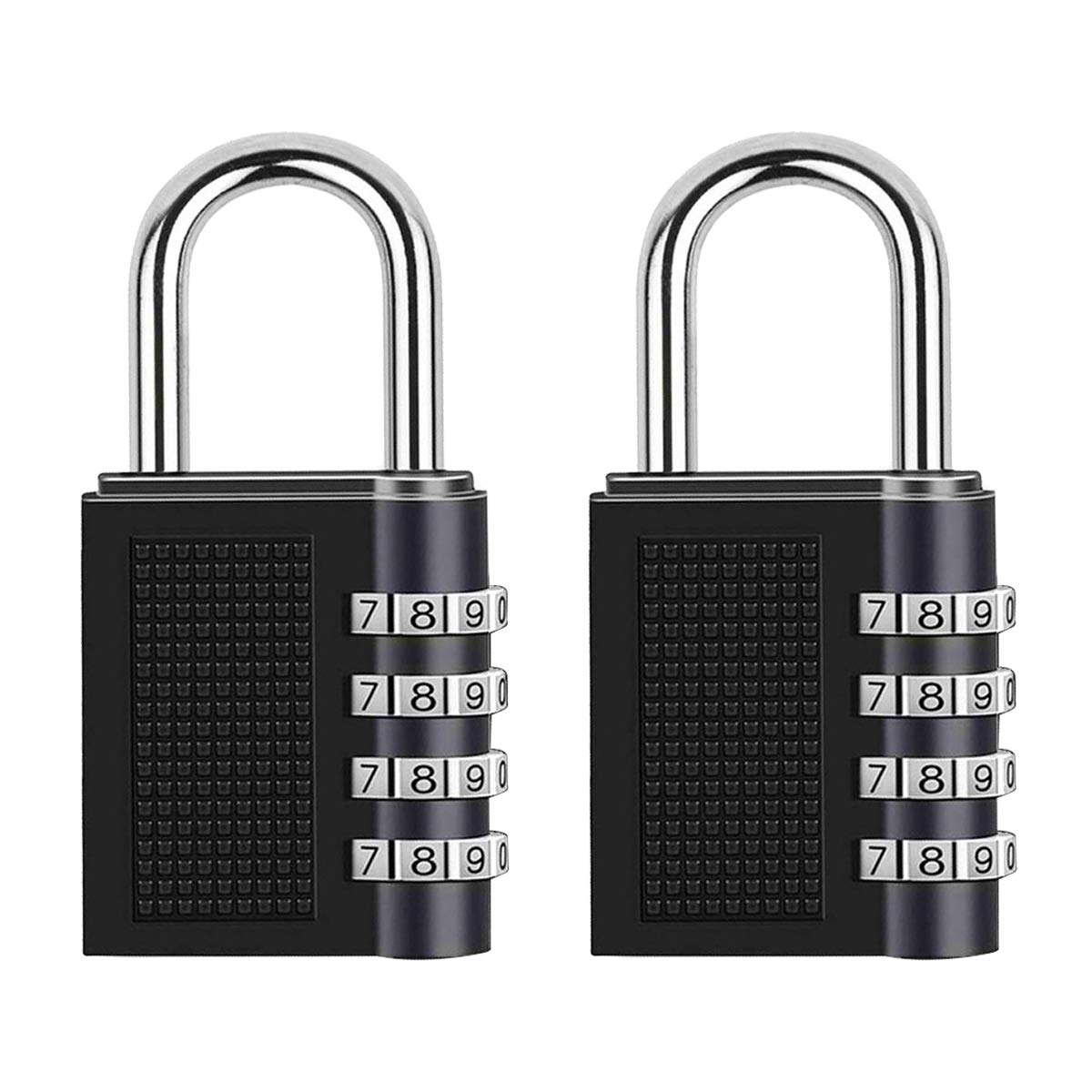Combination Padlock 4 Digit Combination Lock for School, Gym, Outdoor ...