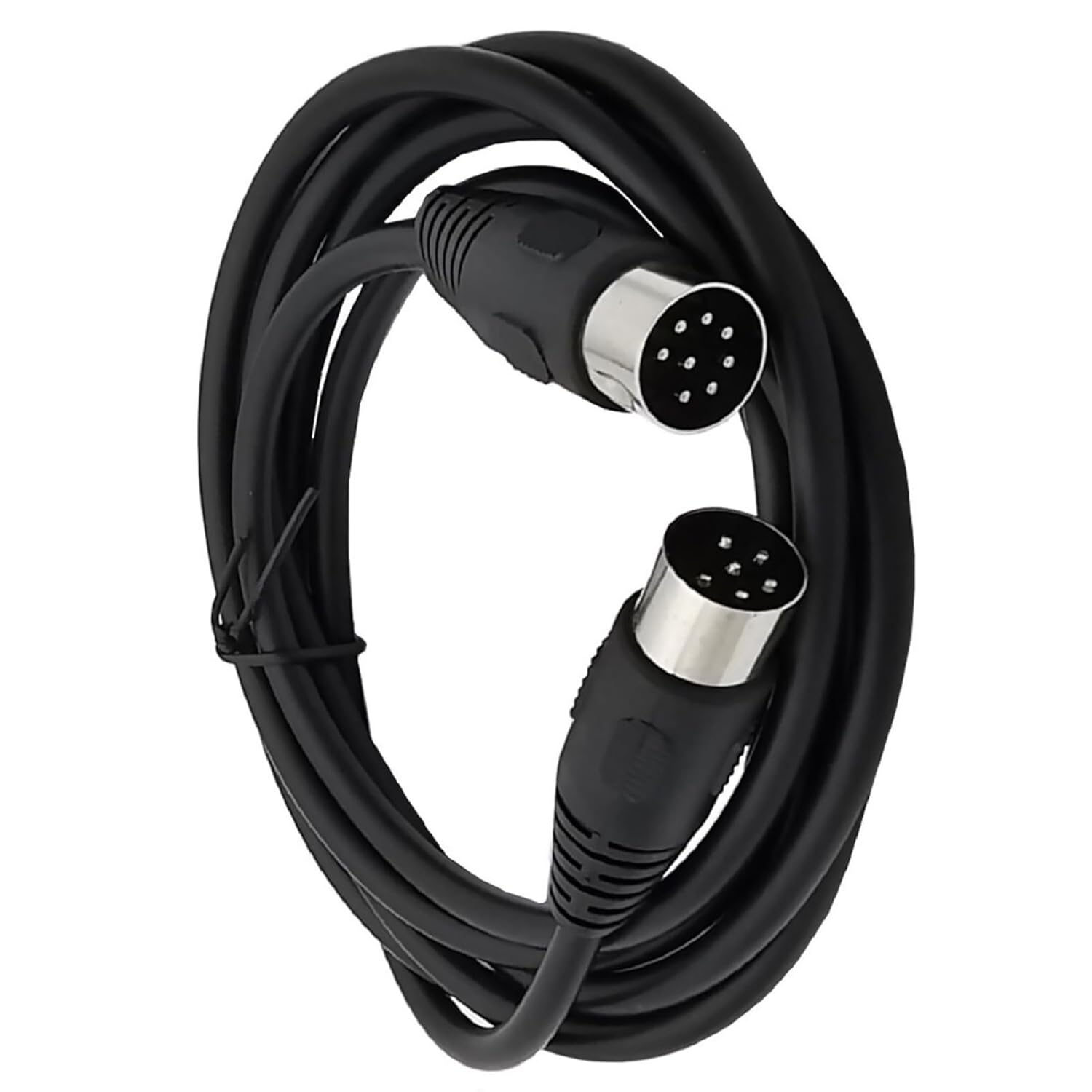 MOOKEENONE 6-Pin DIN to 8Pin MIDI Extension Cable, 6 Pin DIN Male to ...