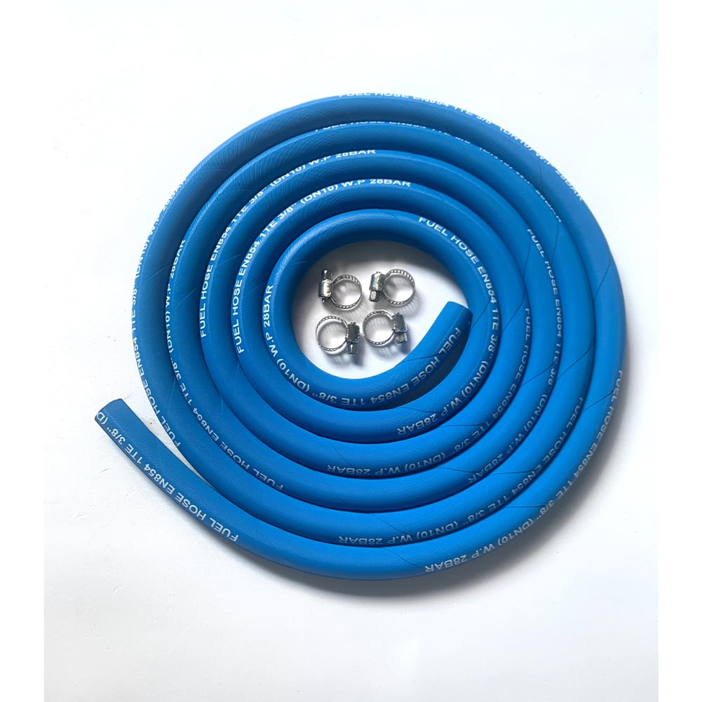 Amazon.com: Fuel Line Hose 6AN 3/8" High Pressure Hose 2.8Mpa 400PSI ...