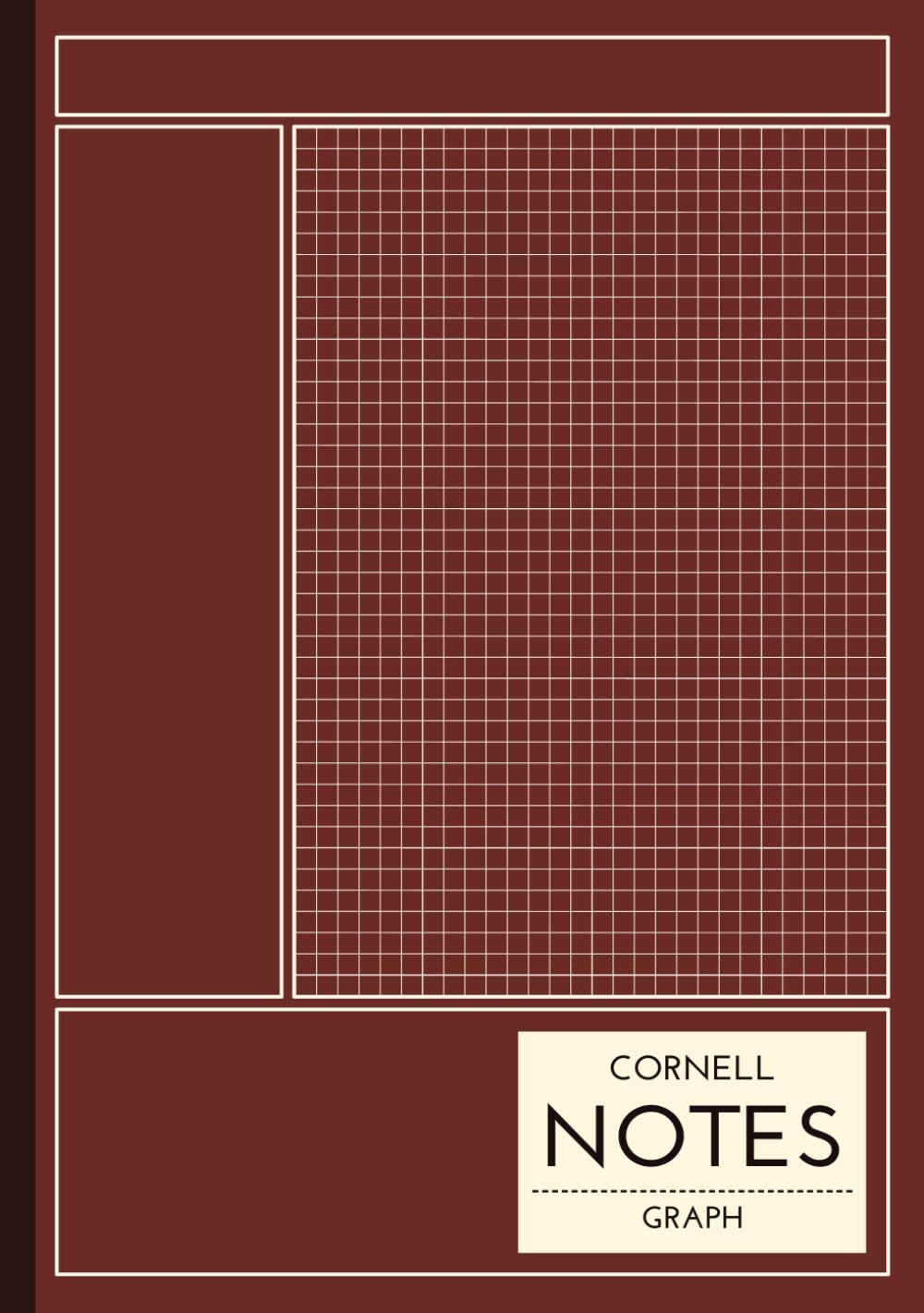 Cornell Notes Graph: B5 Notebook | 108 Graph Pages with Cornell Layout ...
