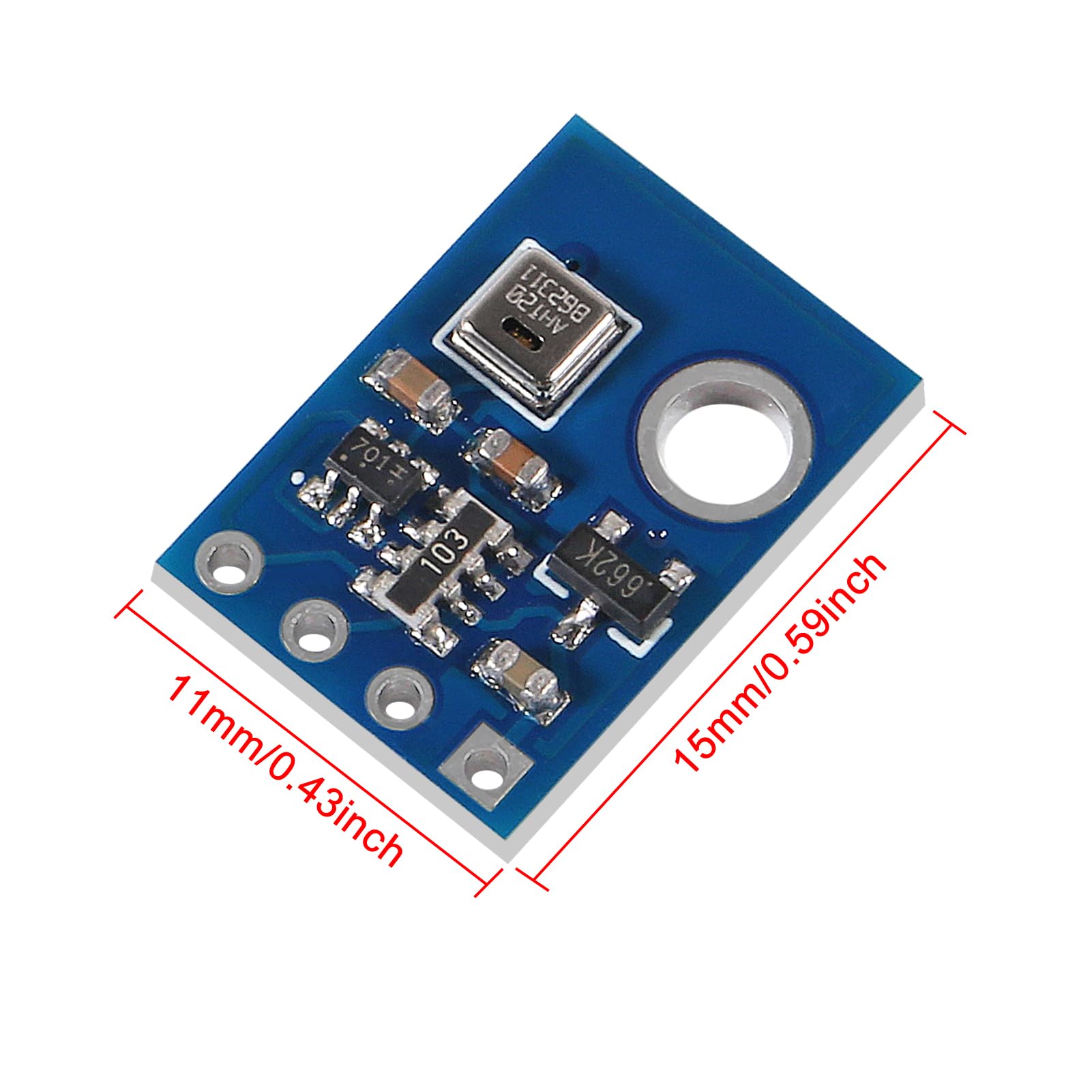 Arduino Sensor 10pcs AHT20 Digital Temperature Humidity Sensors - I2C ...