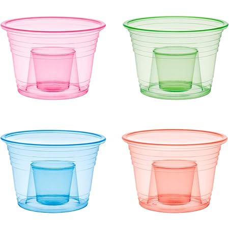 Amazon.com: Party Essentials Soft Plastic Bomber Shot Cups, Jager ...