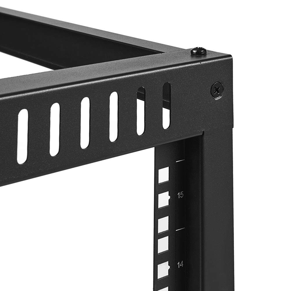 Buy NavePoint 9U Wall Mount Server Rack with Hinged Back, 4-Post 24 ...