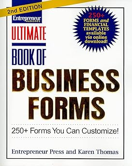 Amazon.com: Ultimate Book of Business Forms: 250+ Forms You Can ...