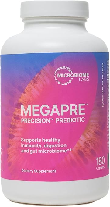 Amazon.com: Microbiome Labs MegaPre Prebiotic Blend - Clinically Tested ...