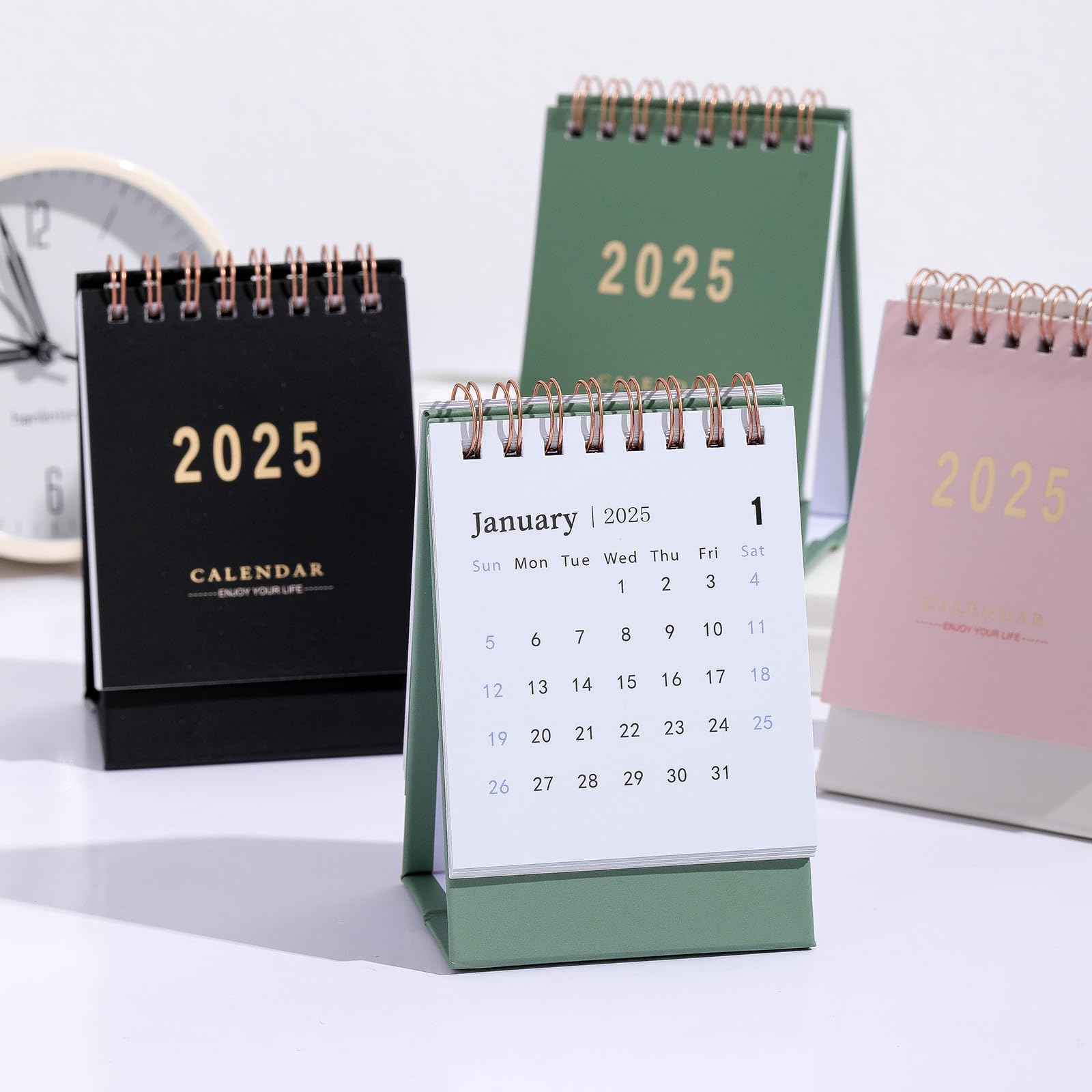 T Shirts For Man 2025-2026 Mini Desk Calendar - Small Standing Flip ...