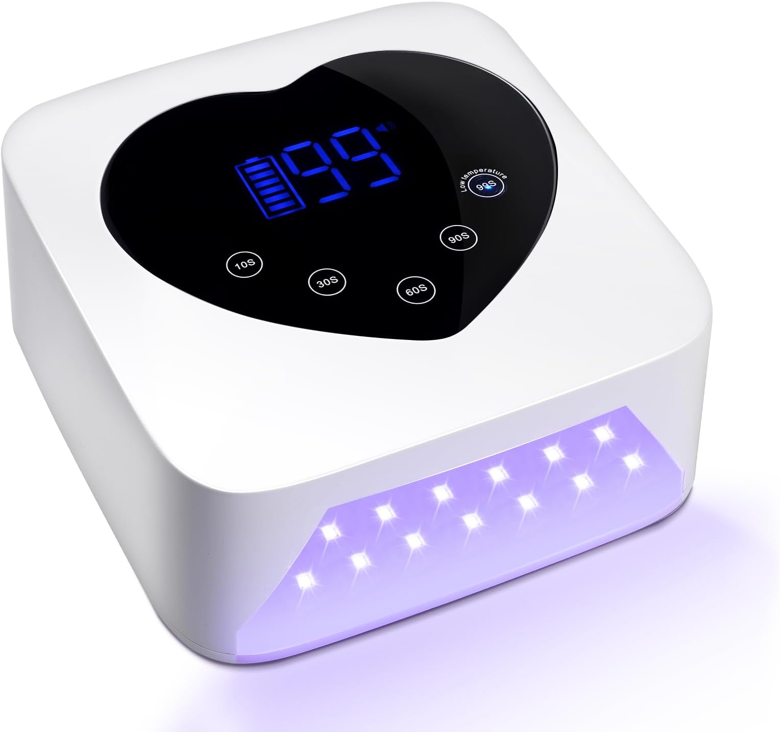 Amazon.com : NAILGIRLS UV Nail Lamp, Cordless Nail Lamp 80W ...