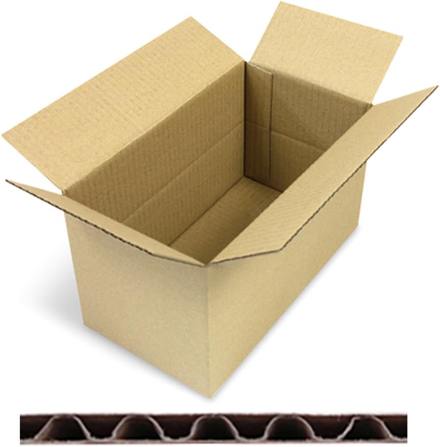 verpacking 500 Folding Shipping Boxes DHL Cardboard Boxes 240 x 130 x ...