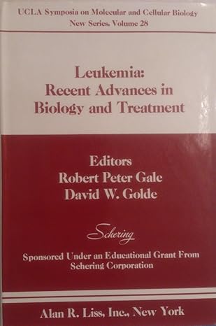 Amazon | Leukaemia: Recent Advances in Biology and Treatment | Gale ...