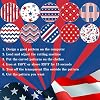 Amazon.com: Whaline 10 Sheet Patriotic Heat Transfer Vinyl 4th of July ...