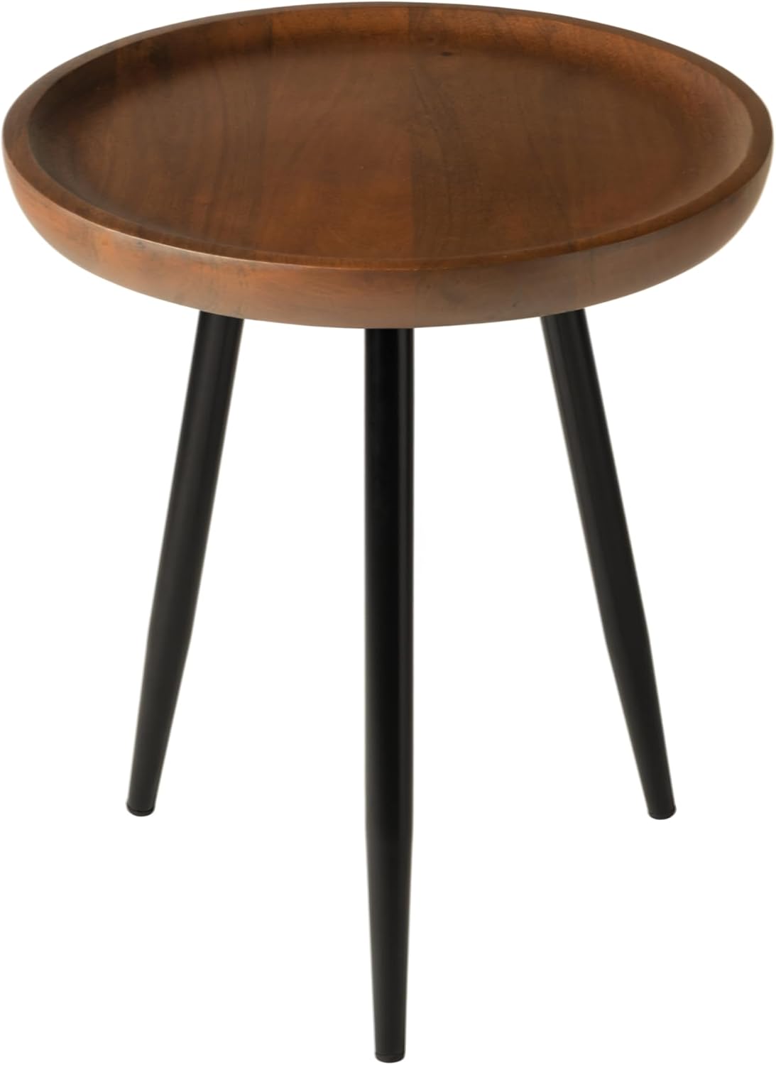 Amazon.com: MH London Oscar Mango Wood End Table.Exclusively Designed ...