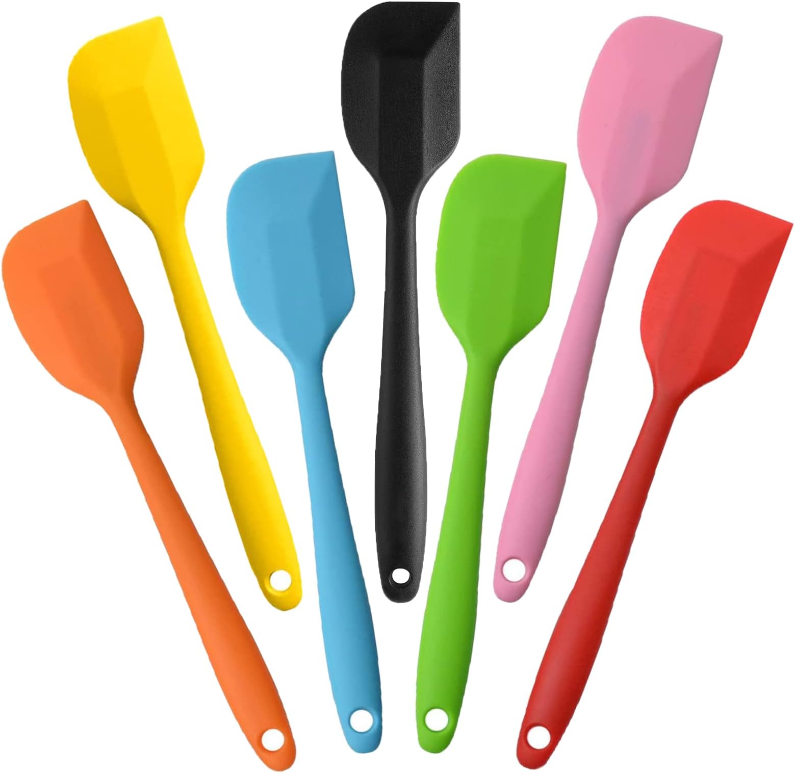 Amazon.com: Silicone Spatulas, 11 inch Rubber Spatula Heat Resistant ...