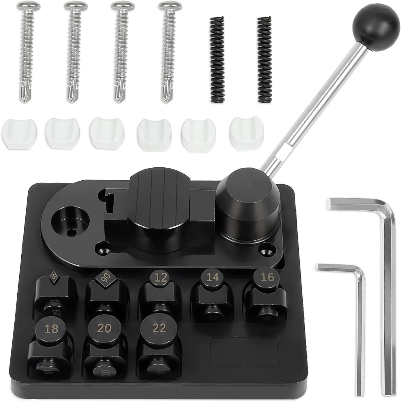 Amazon.com: Wztepeng Ring Bender Ring Bending Tool Set with Nylon Dies ...