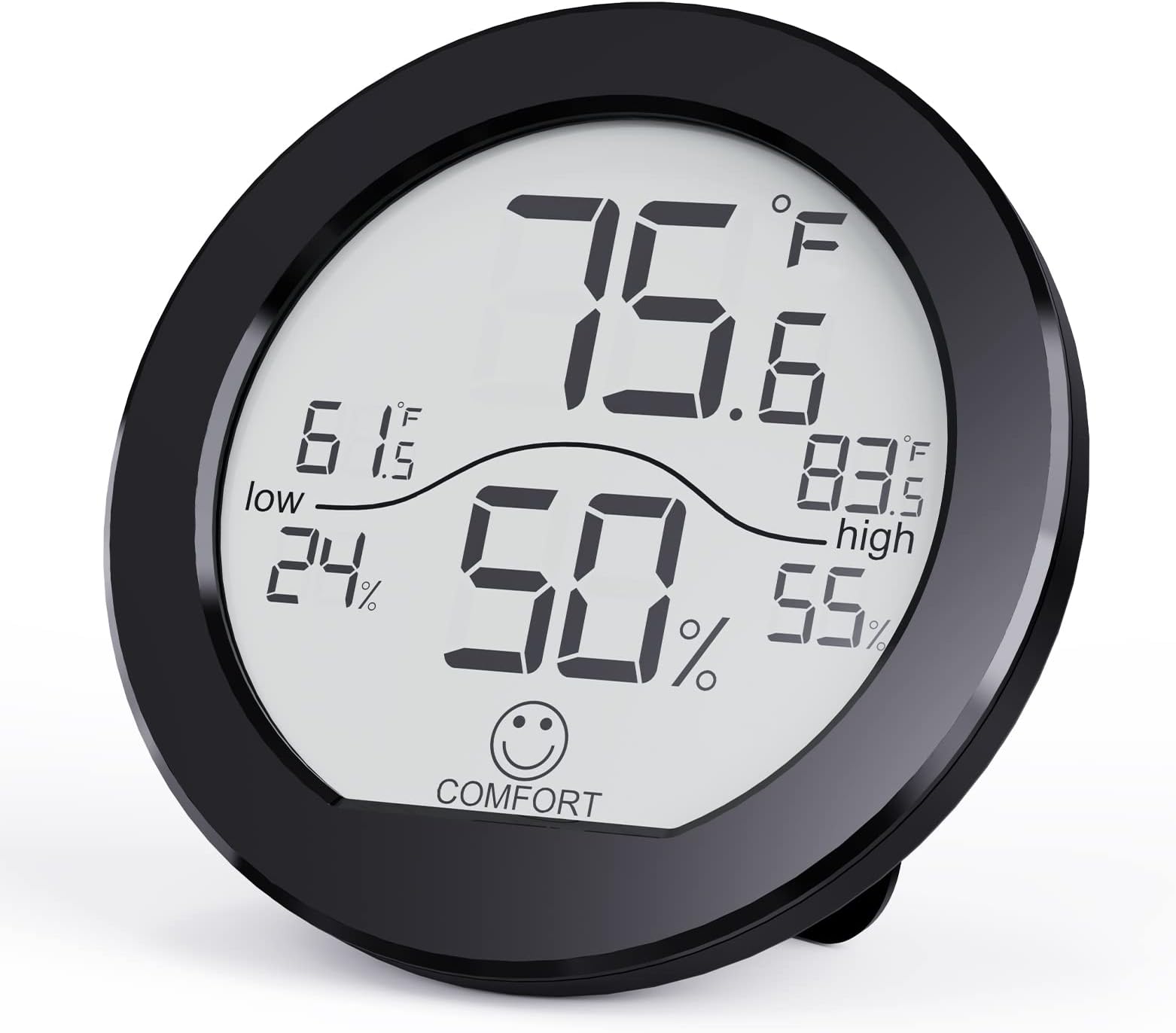 Amazon.com: Wall Thermometer - 8-Inch Decorative Indoor/Outdoor ...