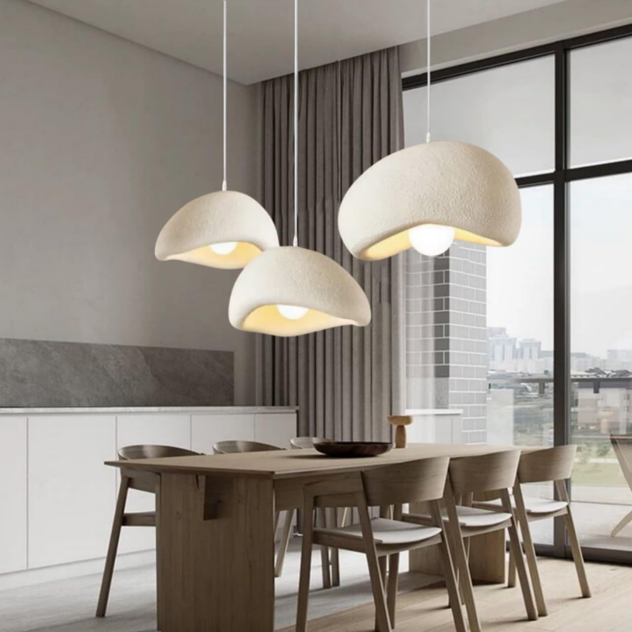 Scandinavian Modern Pendant Light FELIX 1 Light Modern Pendant Light