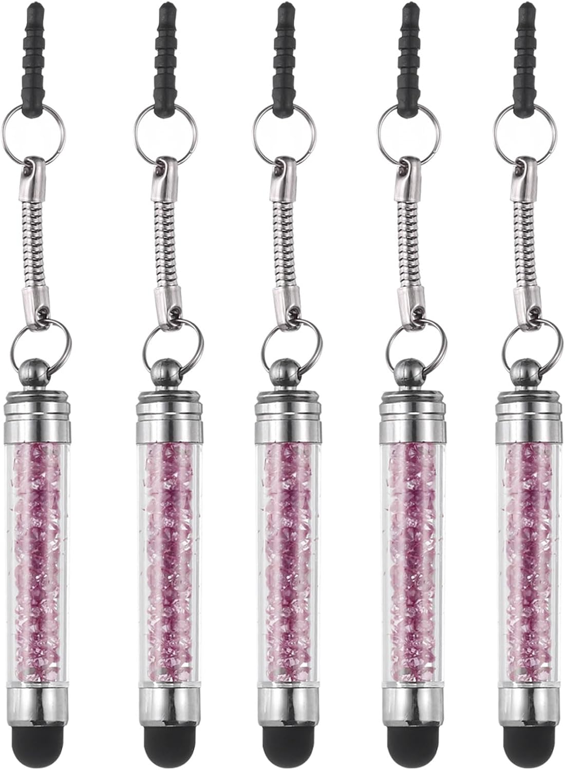 Amazon.com: MECCANIXITY 5pcs Stylus Pen for Touch Screens Mini Crystal ...