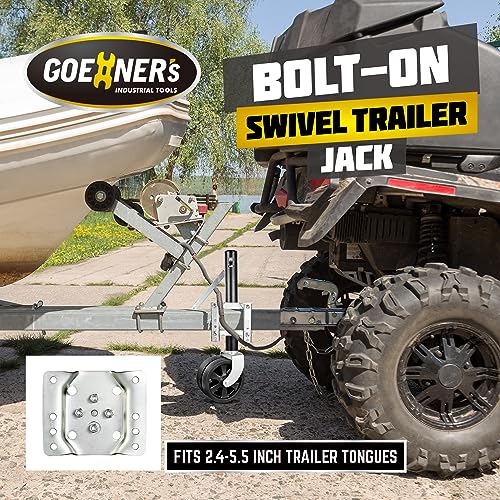 Snapklik.com : Heavy Duty Boat Trailer Jack (MAX Load 2000LBS), Trailer ...