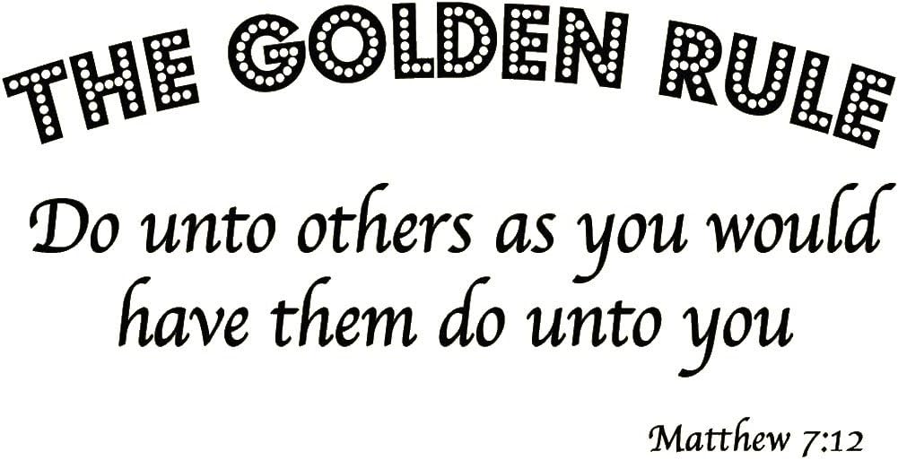 Amazon.com: The Golden Rule - Do Unto Others as You Would Have Them Do ...
