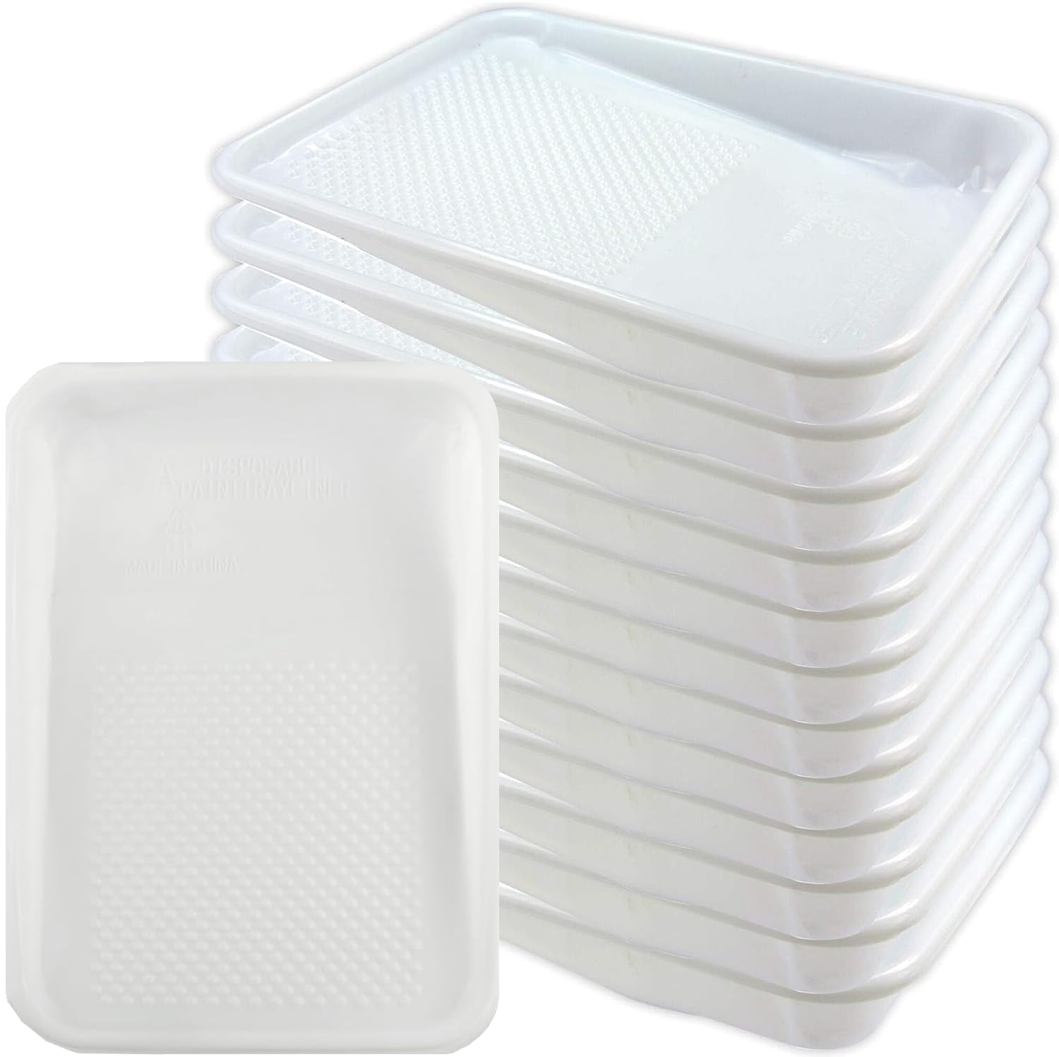 Amazon.com: Great Andrew Paint Tray Liners 9 Inch, 13 Pack Disposable ...