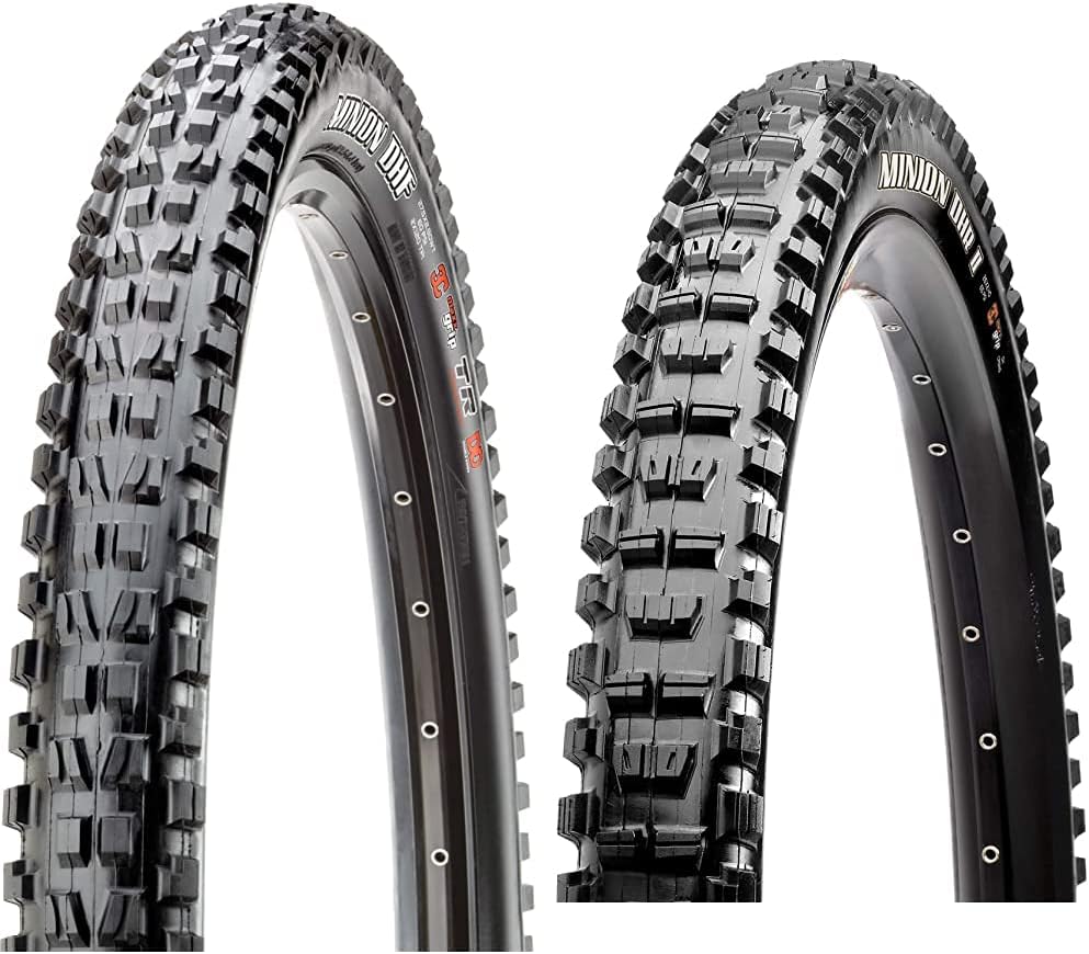 Maxxis Minion DHF Folding Dual Compound Exo/tr Tyre - Black, 29 x 2.30 ...