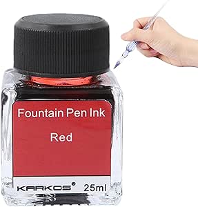 Amazon.com: Calligraphy Ink | 25ml Colorful Dip Ink | Art Writing ...