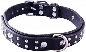 Amazon.com : Paco Collars - "Zuma Deluxe - Handmade Leather Medium Dog ...