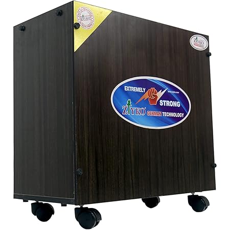 ZIYKO Wooden Battery Trolley with Battery Tray | Inverter Battery ...