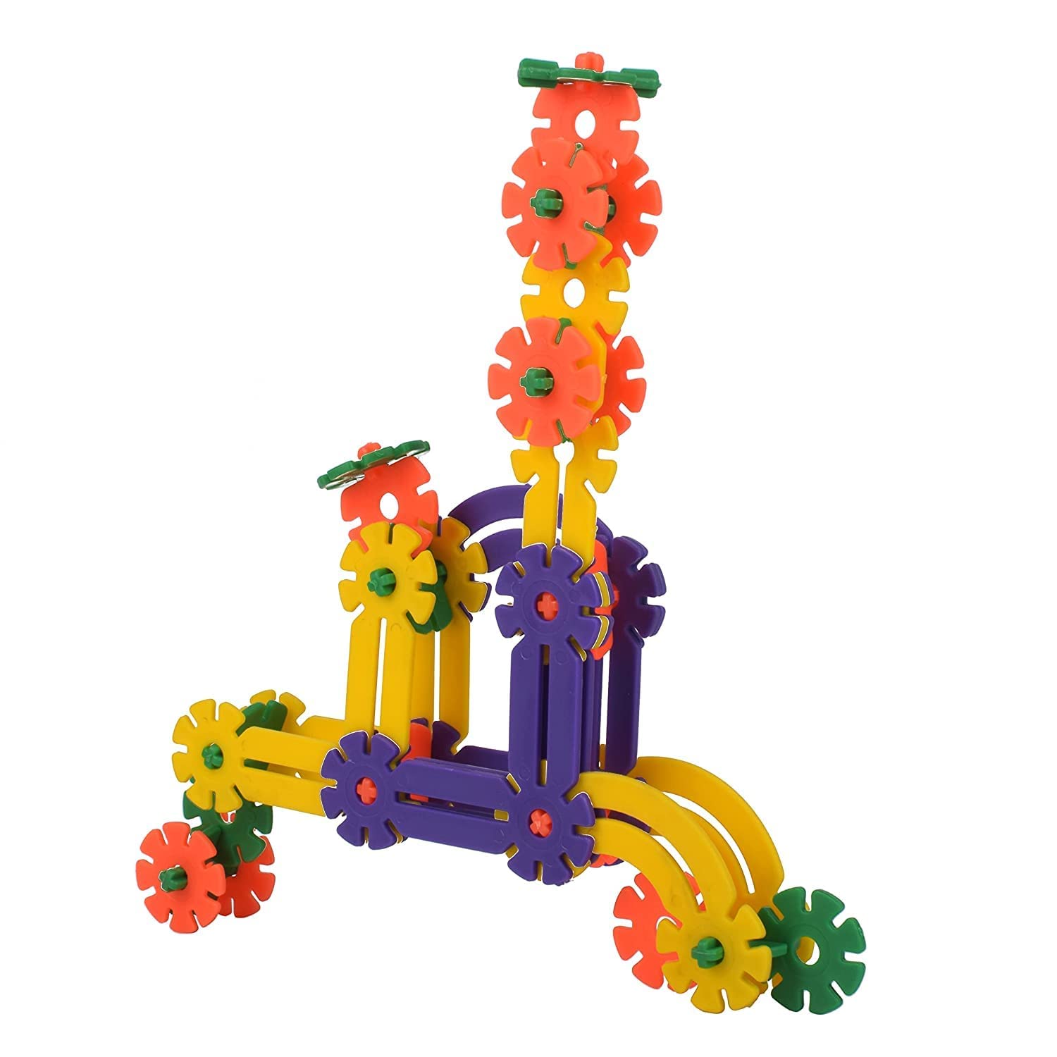 Buy The Farmer Multiple Flower Puzzle Bricks Building Blocks, Creative ...