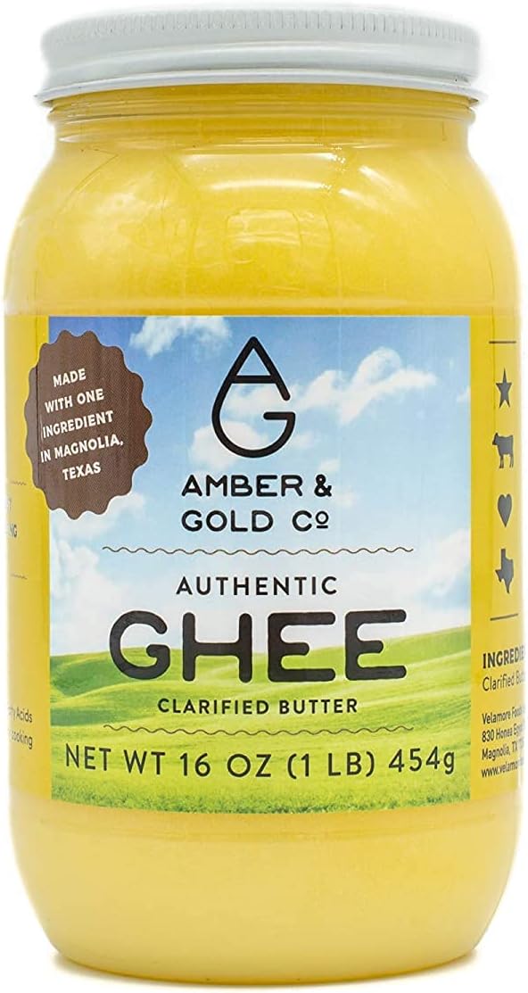Amazon.com : The Ghee Co, Grass fed Ghee, 8 oz, Non GMO,Kosher and ...