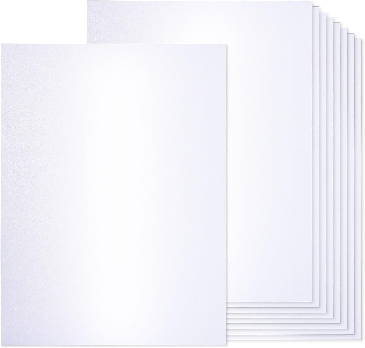 White Cardstock 8.5 x 11, 400gsm Cover Cardstock Paper, 110 Lb Heavy ...