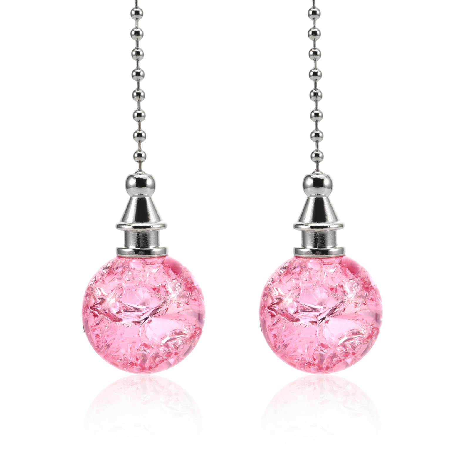 NIIIYTYB 2 Packs Fan Pulls Decorative Princess Ceiling Pull Chain for ...