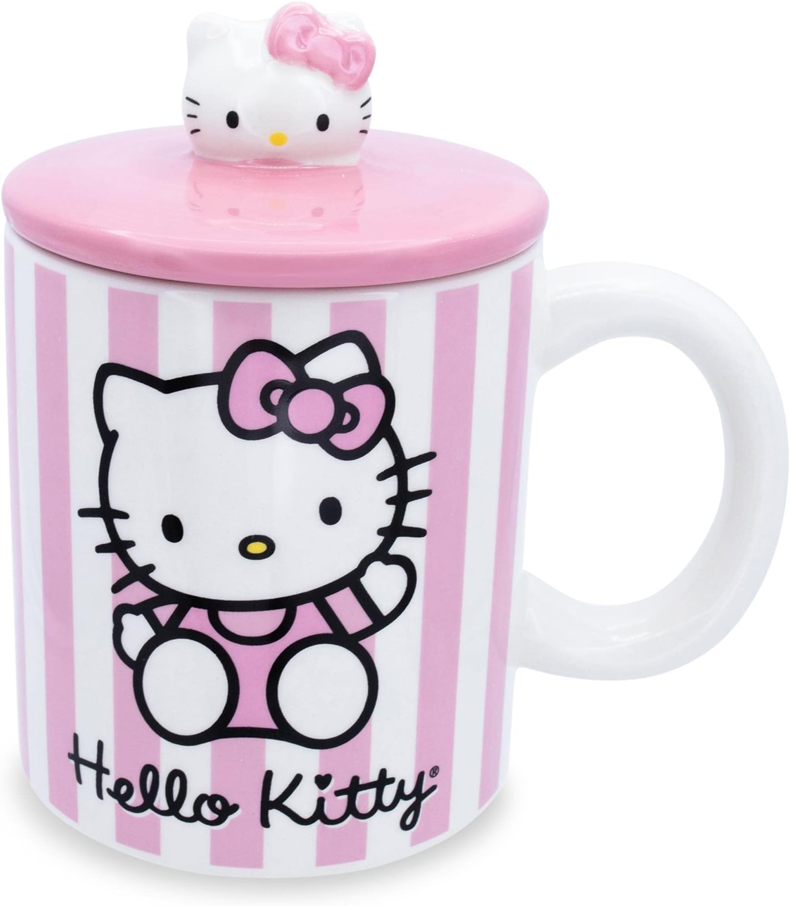 Amazon.com: Toynk Sanrio Hello kitty and friends Kuromi Purple Ceramic ...
