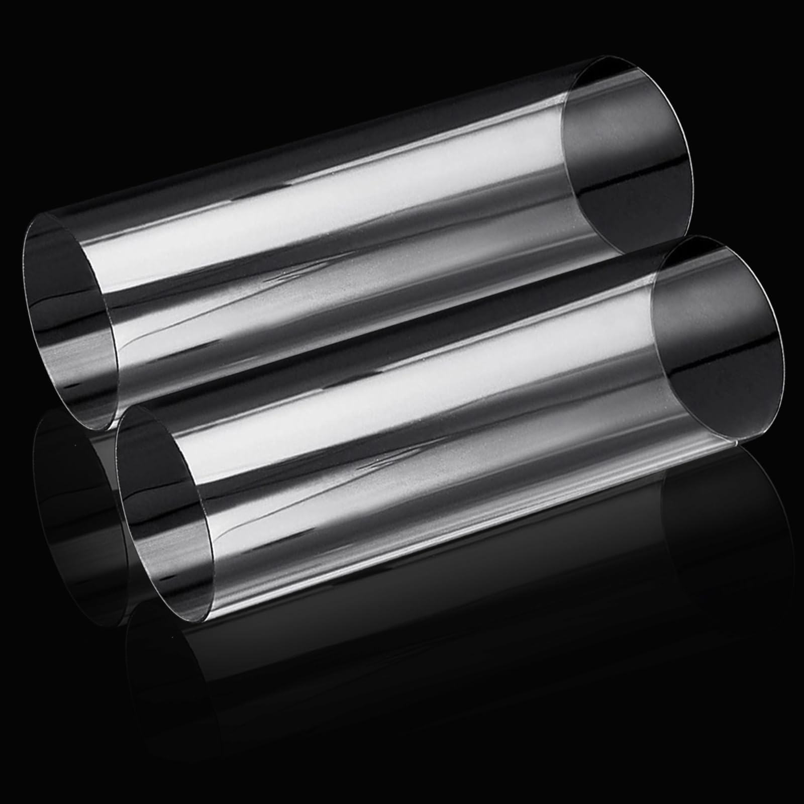 FixtureDisplays® Clear Acrylic Tube 4" (Nominal) Diameter (3.937" Exact ...