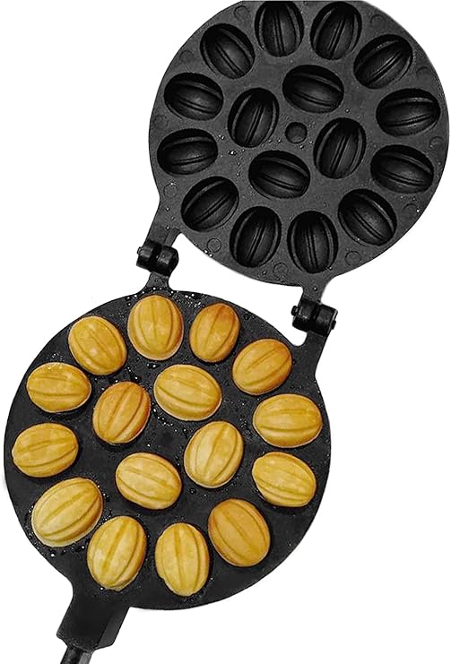 Amazon.com: Walnut Cookie Mold Maker 16 non-stick - Oreshki Mold Maker ...